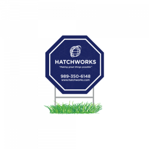 Special Shape Yard Sign – HikePrint